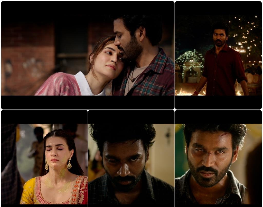 Dhanush and Kriti Sanon’s intense chemistry wins hearts! Netizens hail ...